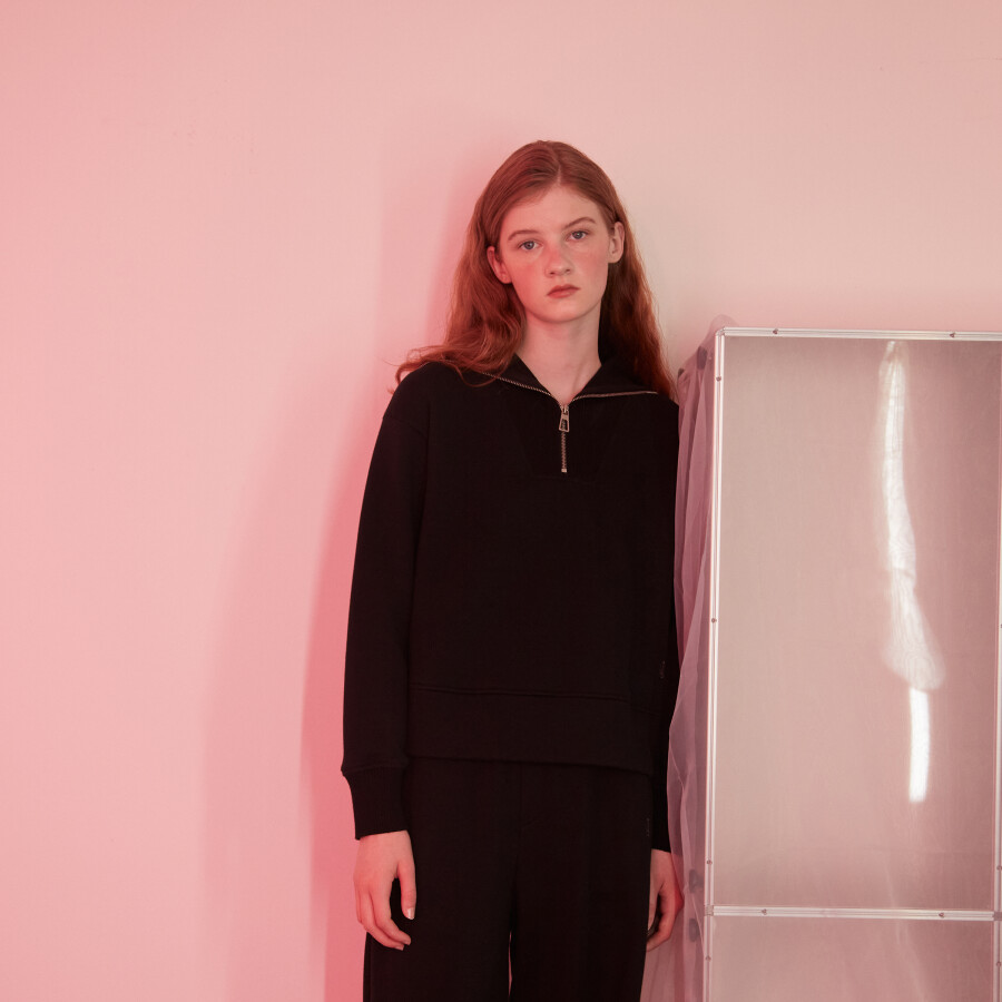 제대로 만든옷 TBH SHOP : J하프집업기모맨투맨(ECO)