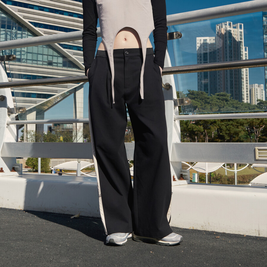 제대로 만든옷 TBH SHOP : J사이드트리밍와이드팬츠