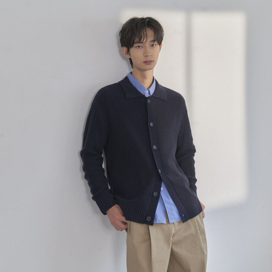 제대로 만든옷 TBH SHOP : ANW세미오버핏가디건