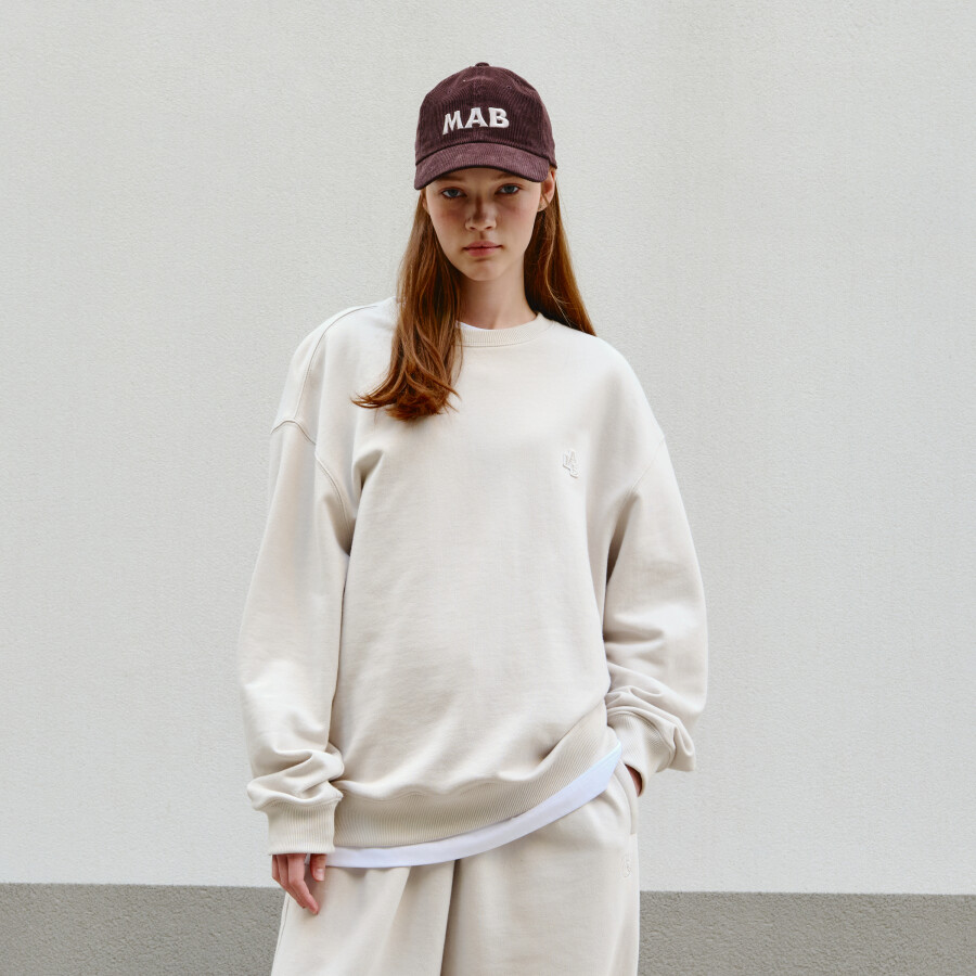 제대로 만든옷 TBH SHOP : [MAB]원포인트오버핏맨투맨