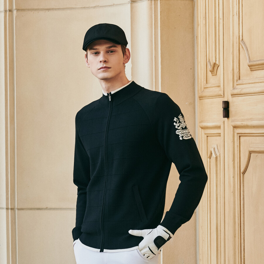 제대로 만든옷 TBH SHOP : 아쿠아스큐텀골프남성조직변형인타샤가디건